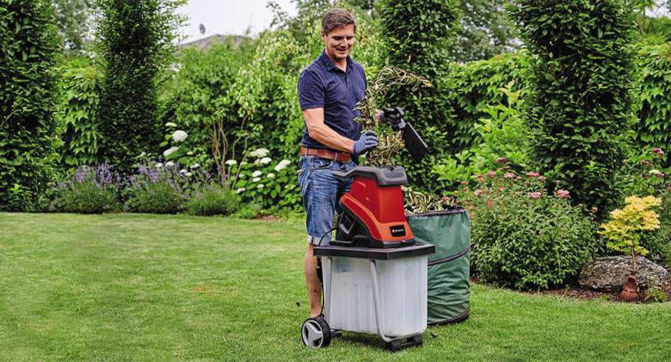 High-quality shredders for the garden | Einhell.co.uk