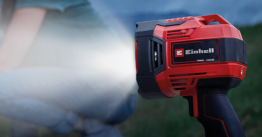 Buy practical cordless lights | Einhell.co.uk
