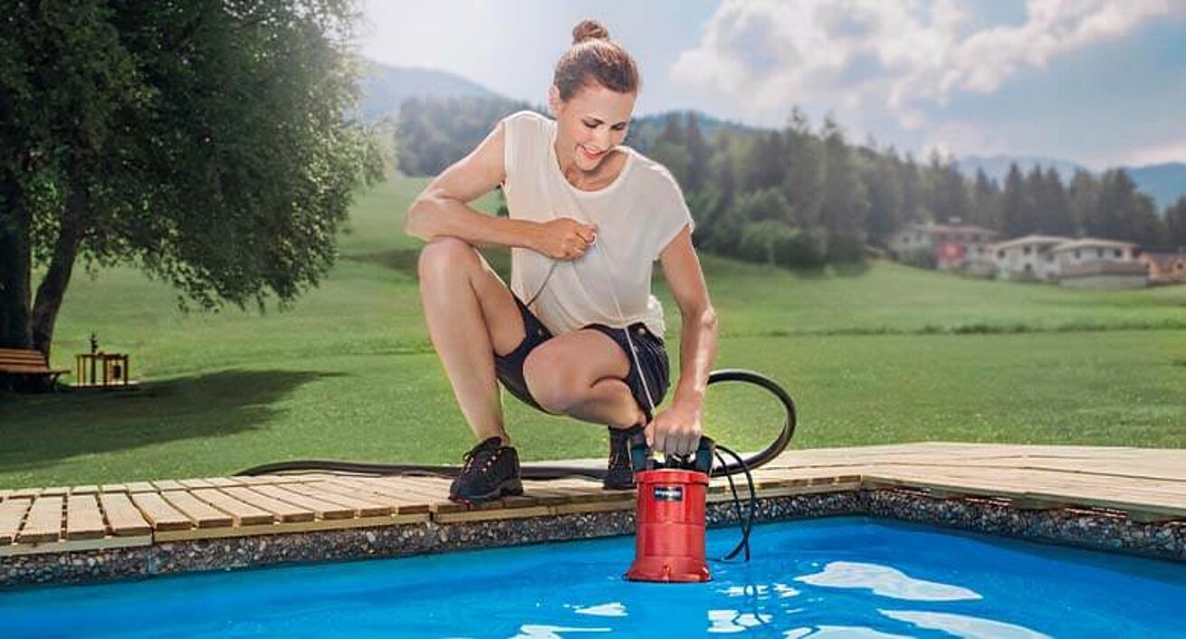 Water pumps and domestic waterworks for home and garden | Einhell.co.uk