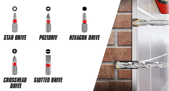 Bits and drill bits in practical sets | Einhell.co.uk