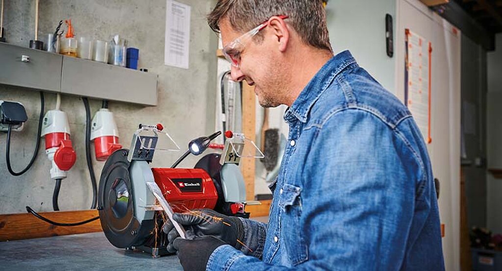 Powerful bench grinders from Einhell | Einhell.co.uk
