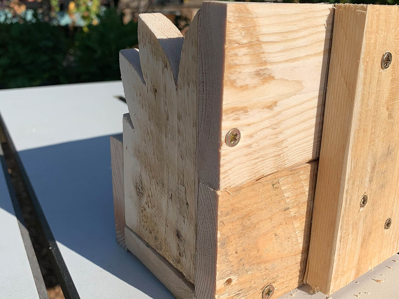 How to make pallet shelving | Einhell Blog