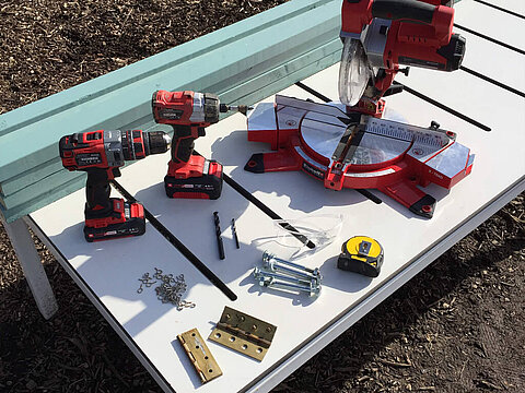 How To Make A Bean Frame | Einhell.co.uk